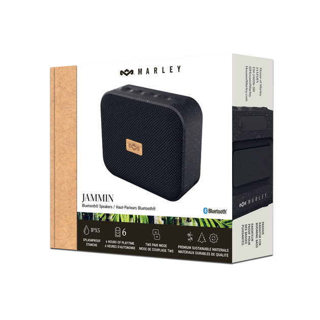 JAMMIN SPEAKER (BLACK) – The House of Marley Audio