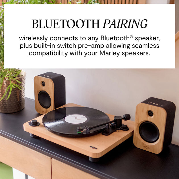 Purchase Wireless Bluetooth Lux Turntable Online | House Of Marley ...