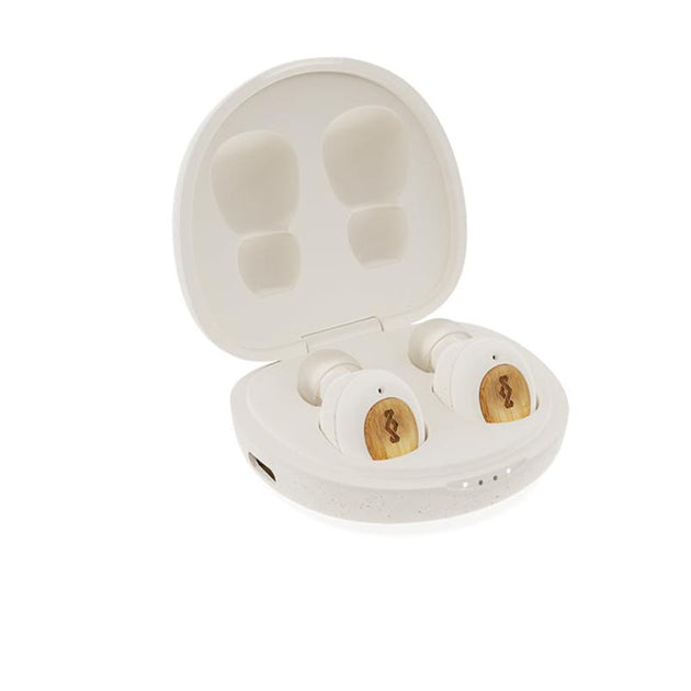 CHAMPION TRUE WIRELESS EARBUDS: CREAM – The House of Marley Audio