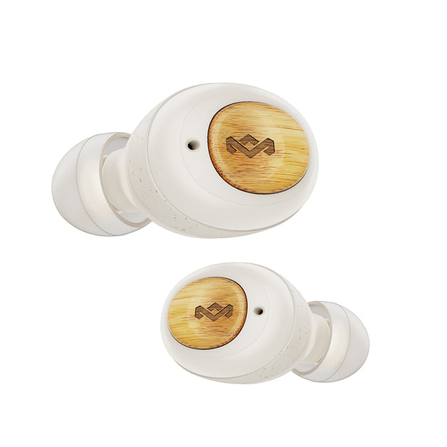 CHAMPION TRUE WIRELESS EARBUDS: CREAM – The House of Marley Audio